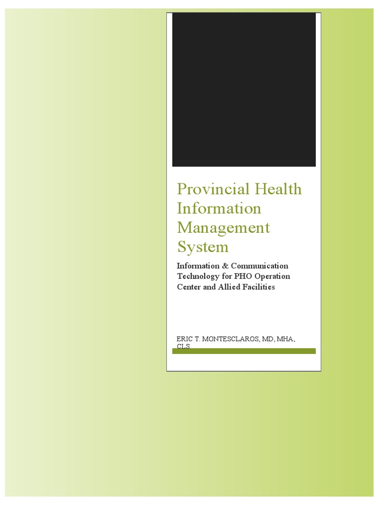 Project Proposal ICT | Download Free PDF | Health Care | Health Informatics