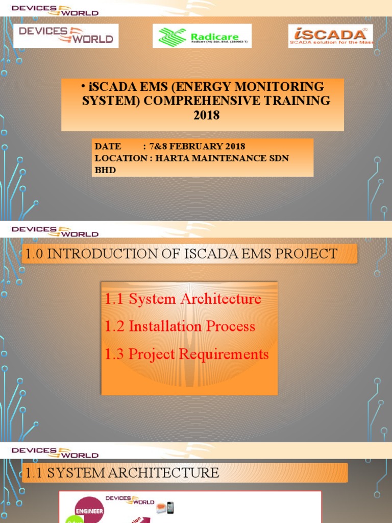 iSCADA EMS TRAINING | PDF | Icon (Computing) | Power Supply