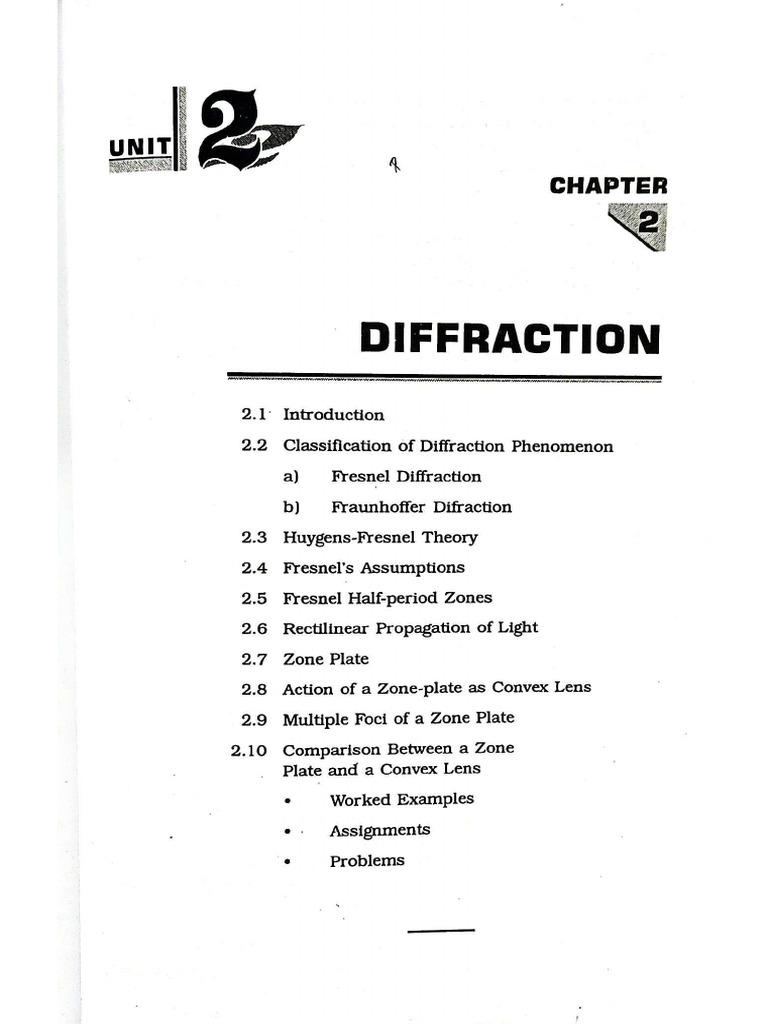 Diffraction | PDF
