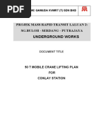 Tandem Lifting Calculation Guide | PDF | Crane (Machine) | Center Of Mass