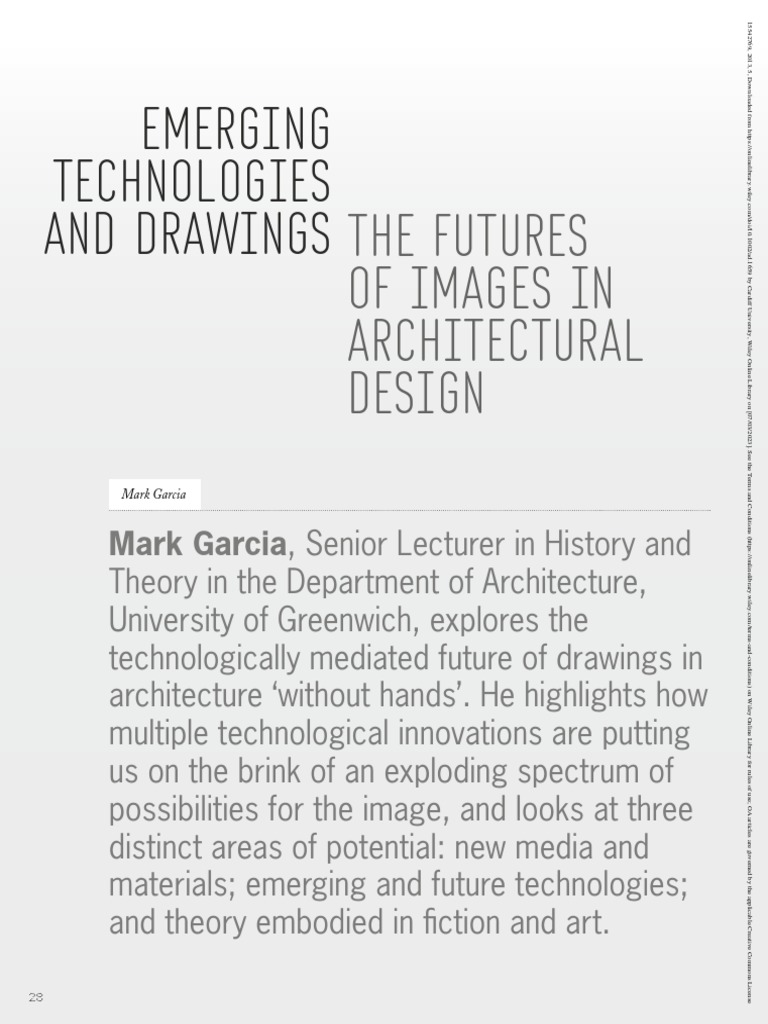 Architectural Design - 2013 - Garcia | PDF | Artificial Intelligence ...