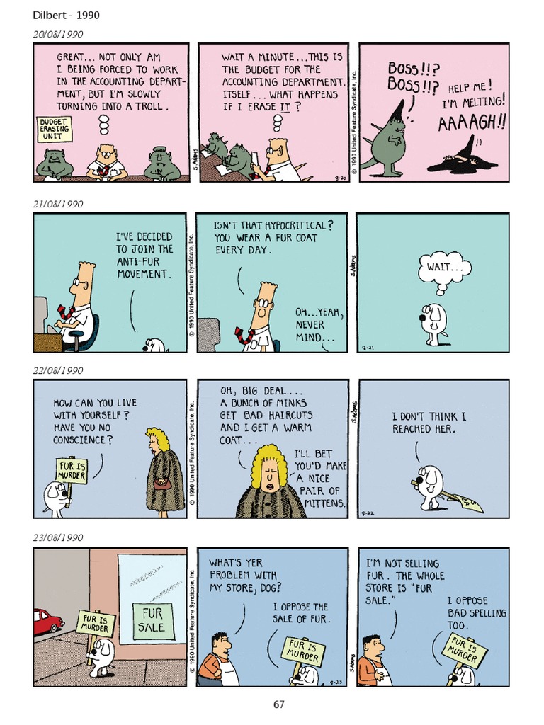 Dilbert - 1990 - Part 4 of 5 | PDF | Home & Garden