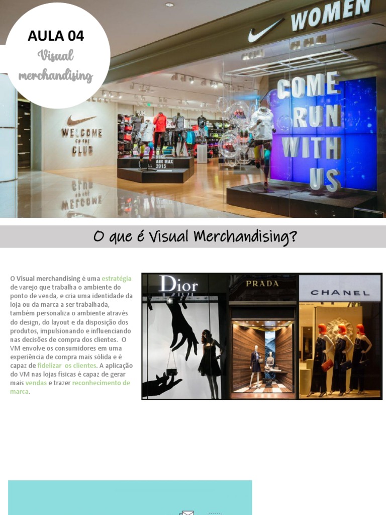 Aula 04 - Visual Merchandising | PDF | Marketing | Marca