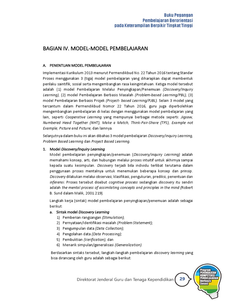 Model Pembelajaran | PDF