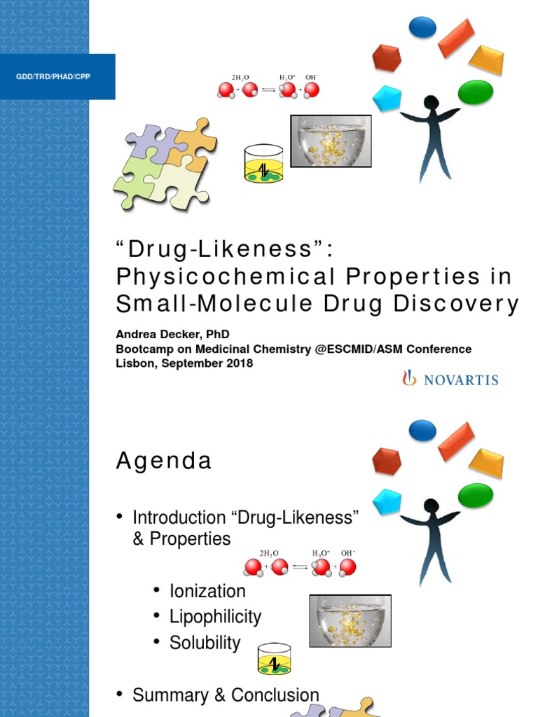 Drug Likeness PDF | PDF | Acid Dissociation Constant | Drug Discovery