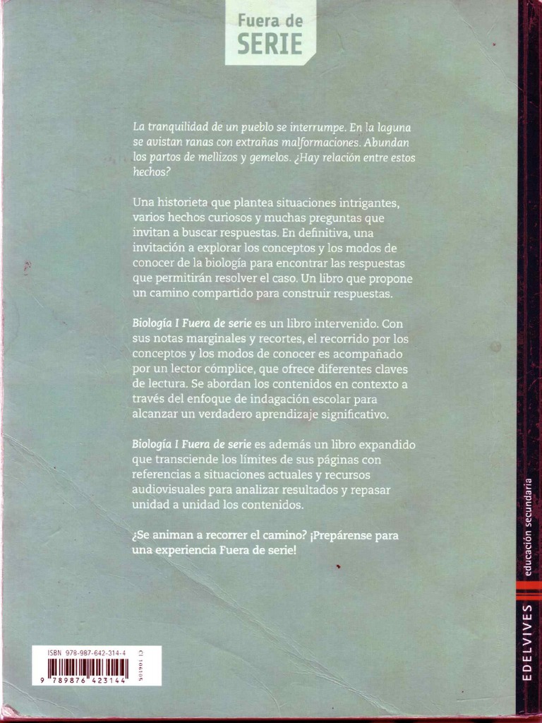 Tapa y Contratapa | PDF