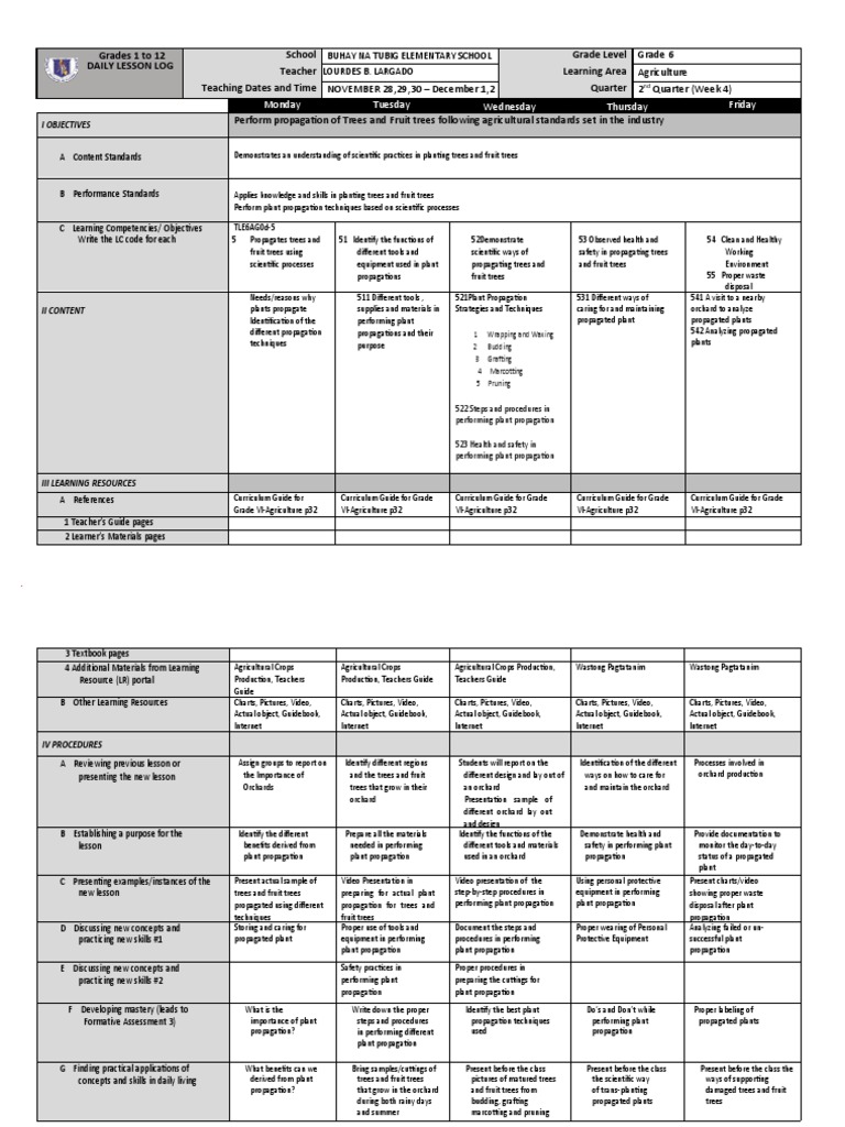 DLL Week 4 Tle | PDF | Learning | Trees