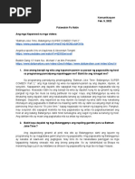 EXAMPLE OF Bionote | PDF