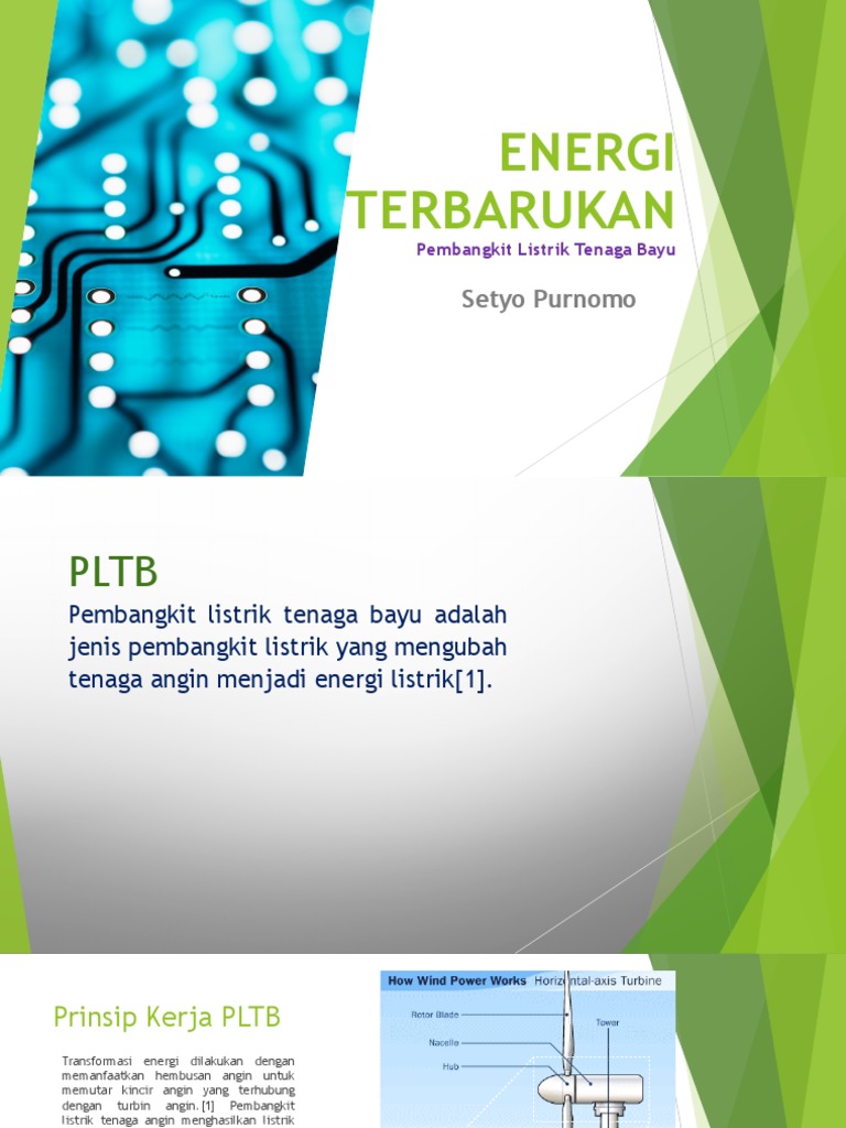 PLTB: Solusi Energi Ramah Lingkungan | PDF