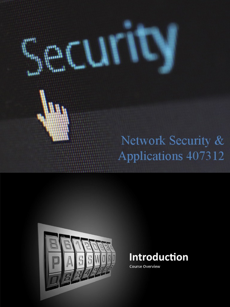 Chapter 1 - Introduction & Overview | PDF | Security | Computer Security