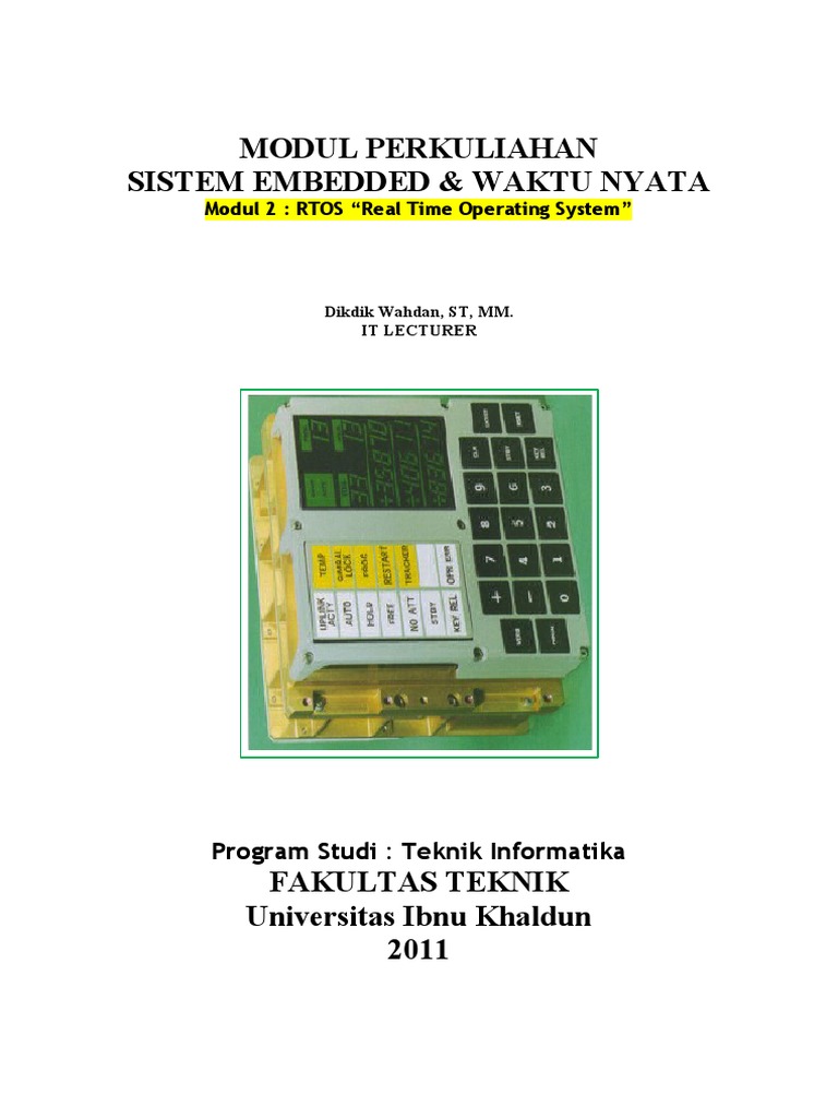 Modul 2.. RTOS | PDF
