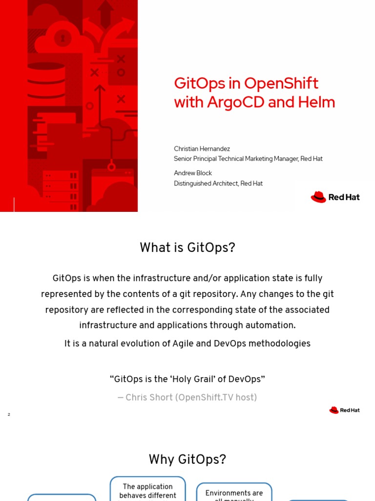 GitOps in OpenShift With ArgoCD and Helm | PDF | Software Repository | Information Technology