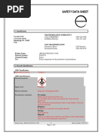 MSDS For National Protective Coating | PDF | Toxicity | Hazardous Waste