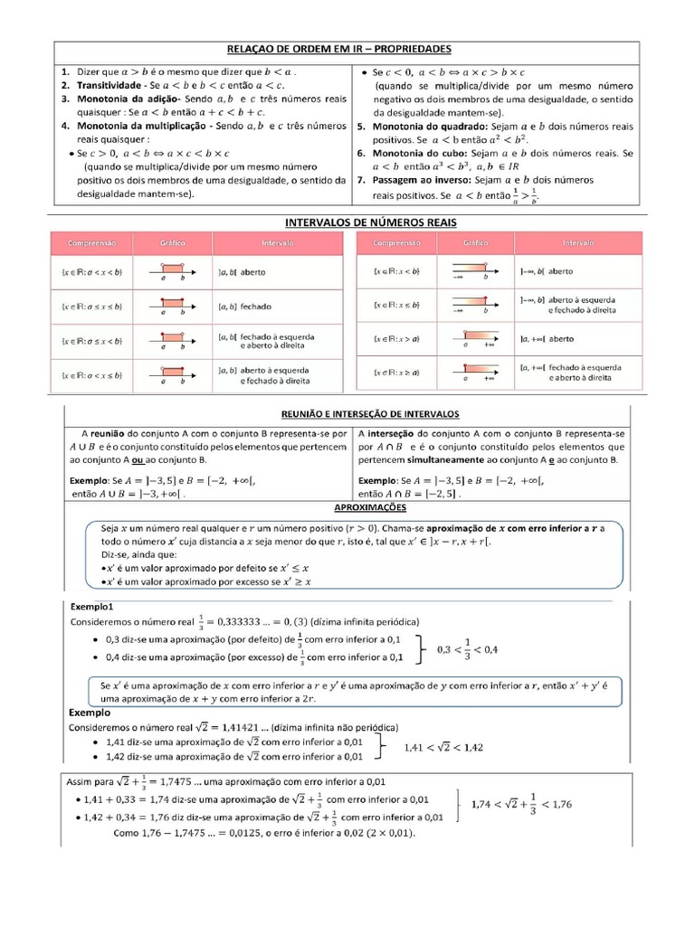 Resumo Mat.docx | PDF