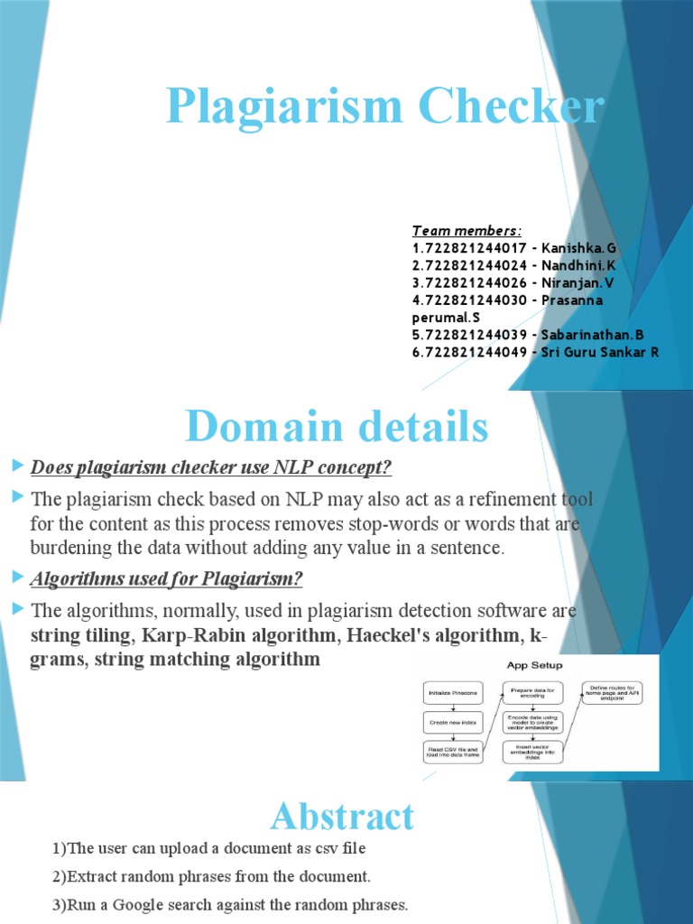 Plagiarism Checker | PDF | Regular Expression | Information Science