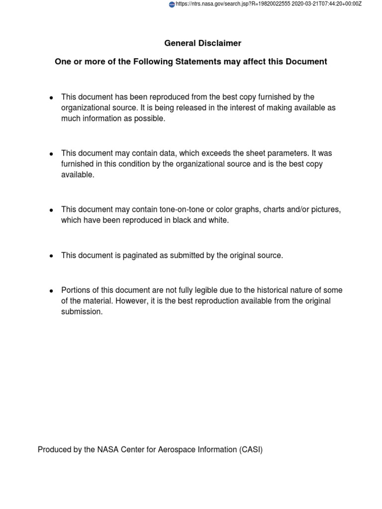 General Disclaimer One or More of The Following Statements May Affect ...