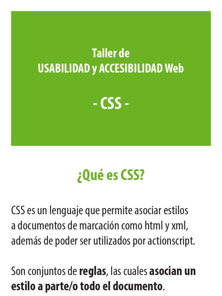 3 CSS | PDF | HTML | Diseño gráfico