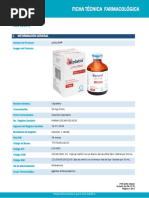 FTF GTR 131 02 Ficha Tecnica Farmacologica Bleomicina 15ui | PDF ...