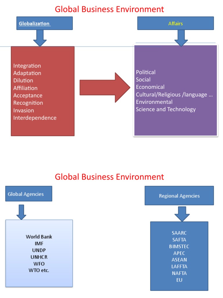 Chapter 6-Global Business Environment | PDF | Globalization | World Trade Organization