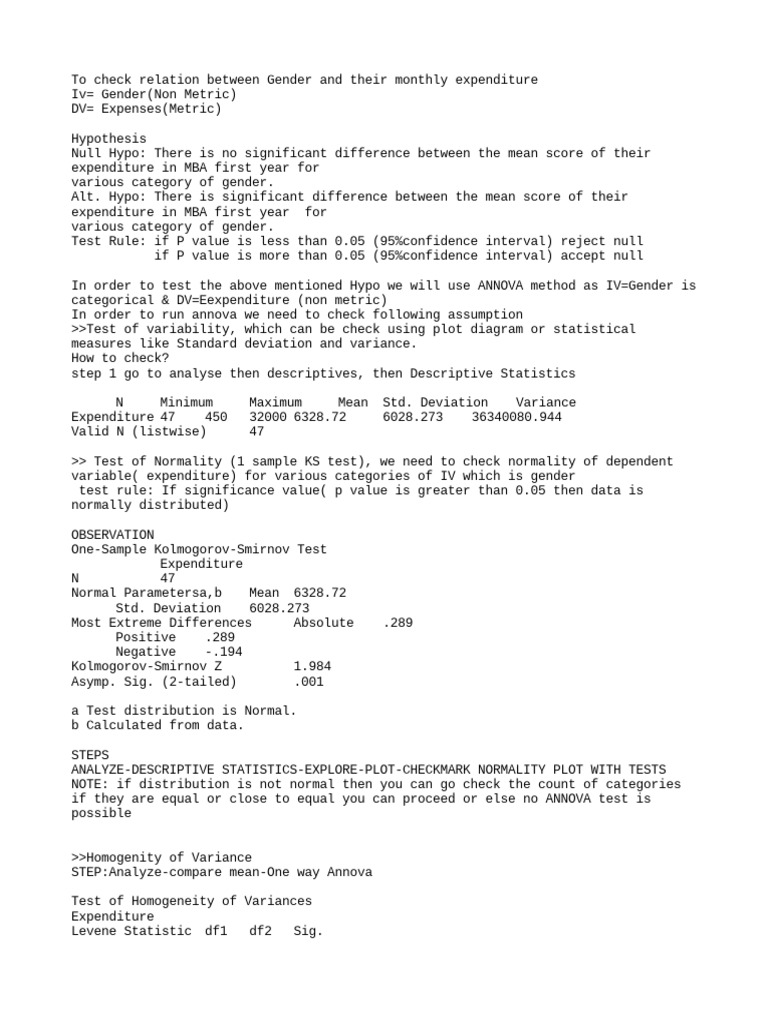 Hypothesis Testing Pdf Normal Distribution P Value