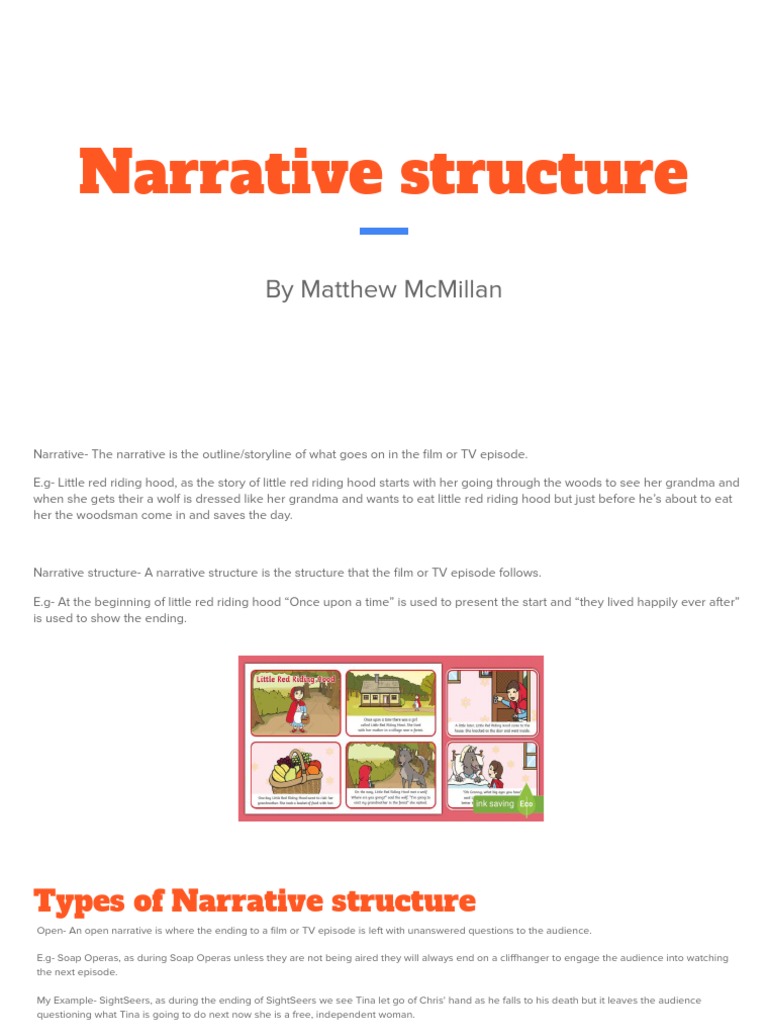 Narrative Structure Powerpoint | PDF | Pulp Fiction | Narrative