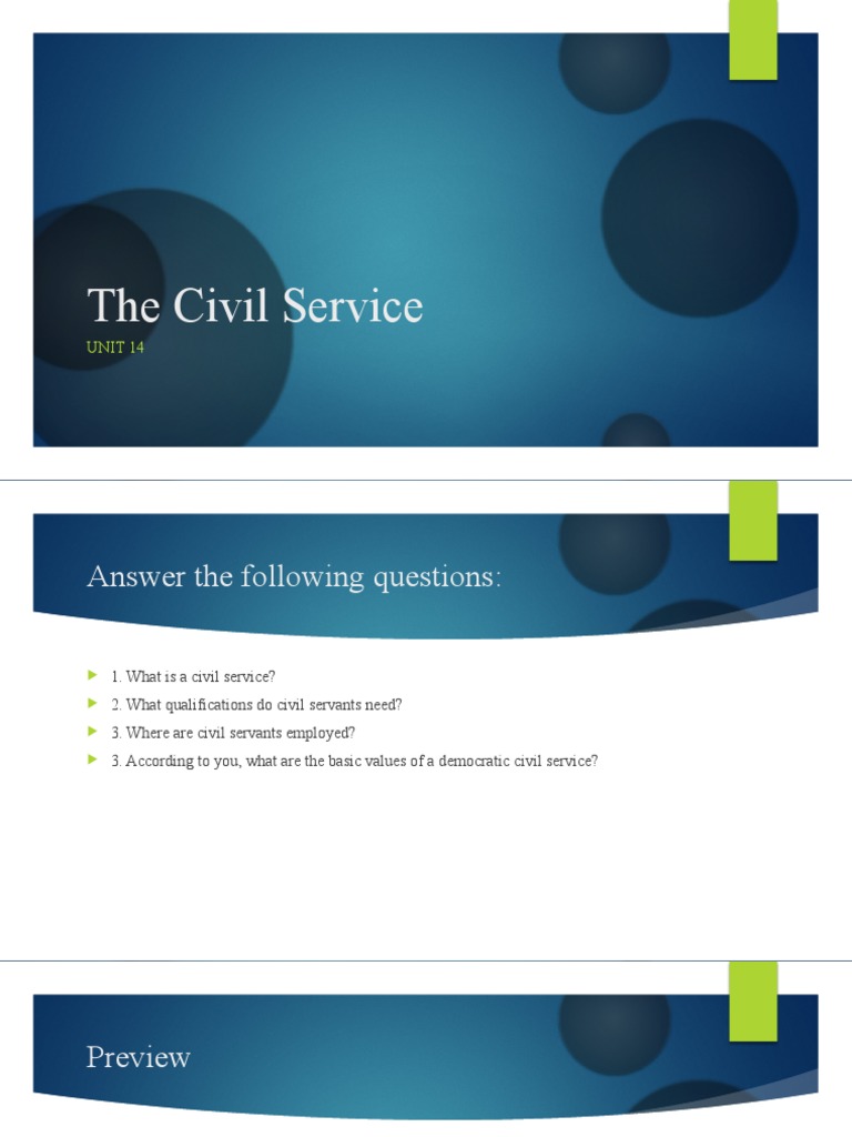 Civil Service | PDF | Civil Service | Recruitment