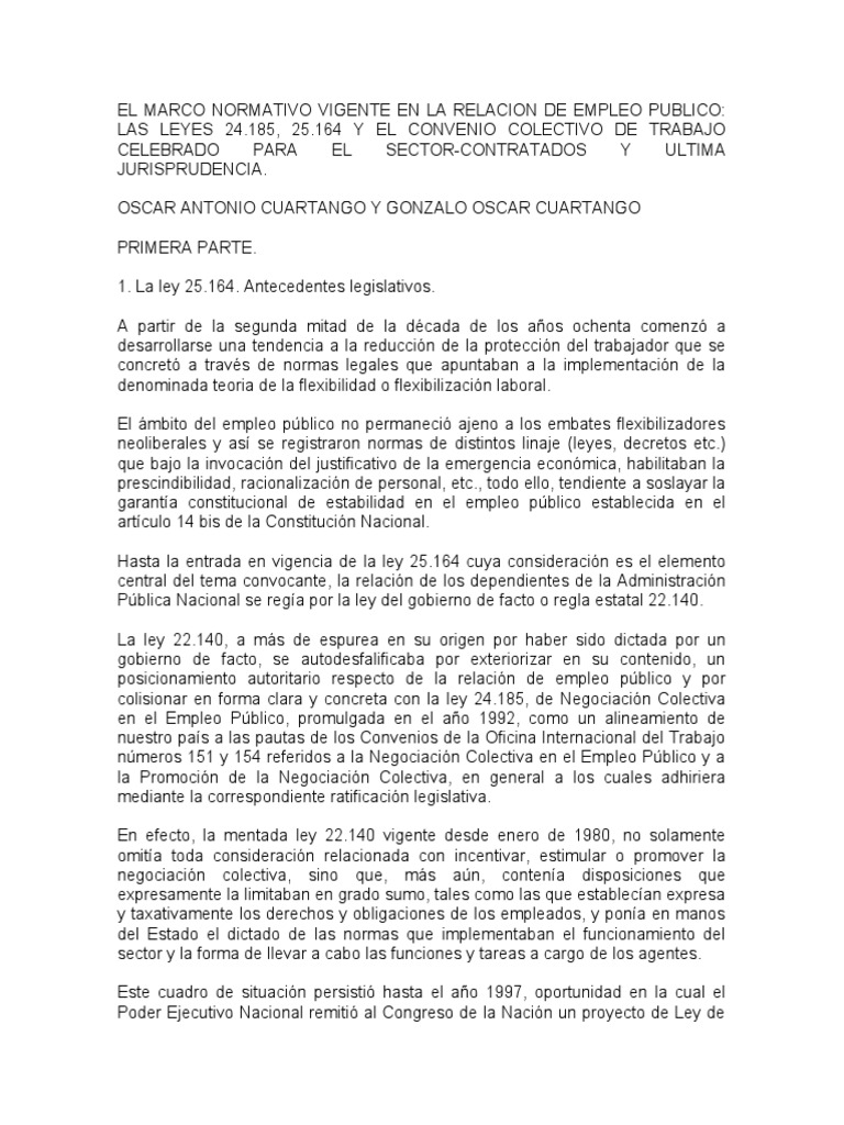 4-4-06-Quartango-El Marco Normativo Vigente en La Relacion de Empleo ...