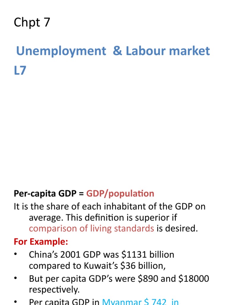Unemployment & Labor Market | PDF | Unemployment | Economic Growth