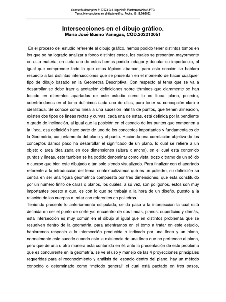 Resumen 8 - Intersecciones en El Dibujo Gráfico - María José Bueno ...