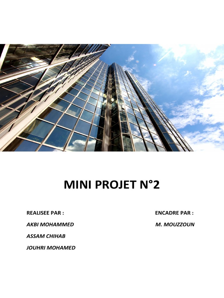 BP Mini Projet 2 | PDF | Mécanique des milieux continus | Mécanique du solide