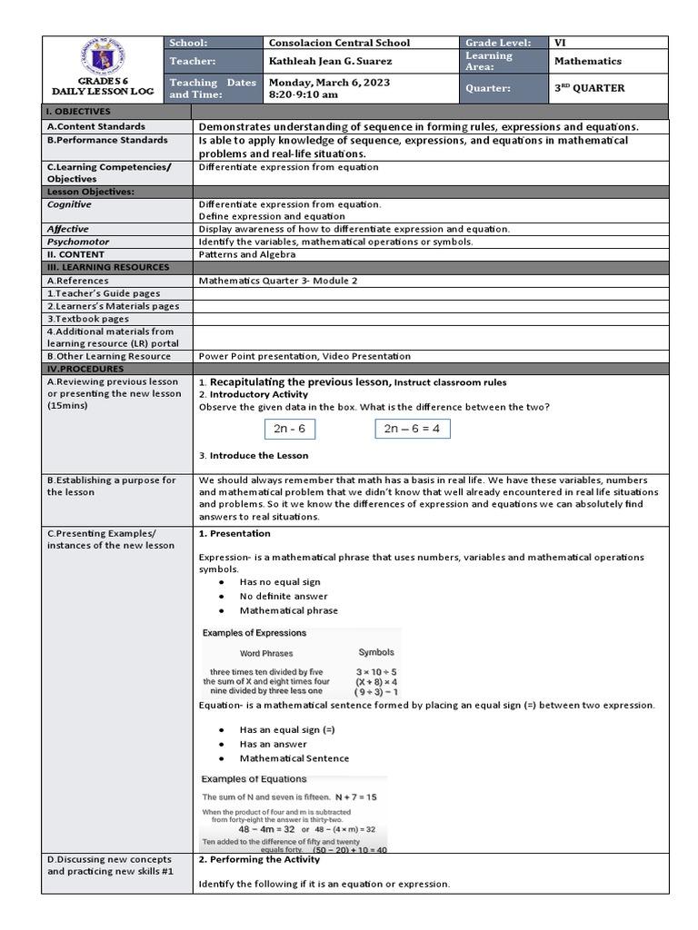 DLP Math Final | PDF | Mathematics | Learning