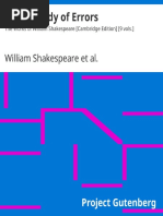 Modern English Comedy of Errors Script | PDF | The Comedy Of Errors ...