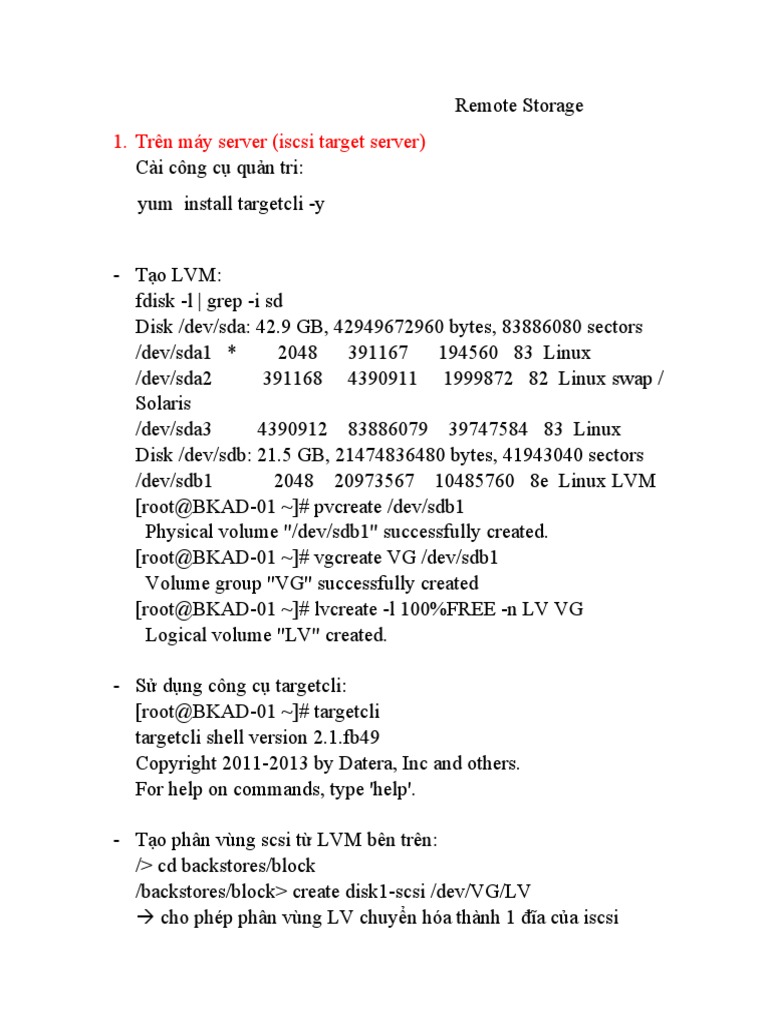 Remote Storage | PDF