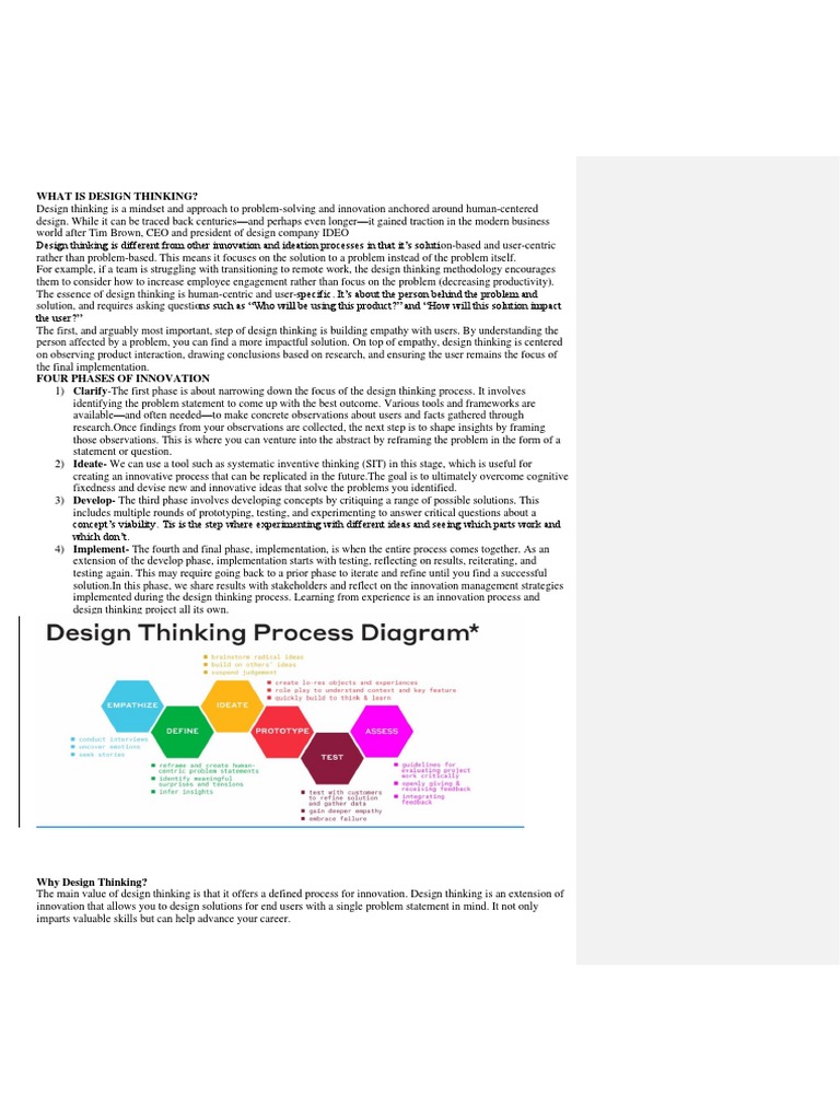 DT Notes | PDF | Design Thinking | Usability DT Notes | PDF | Design Thinking | Usability