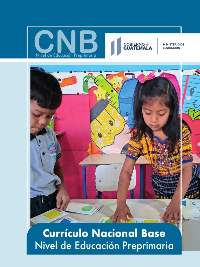 CNB Preprimaria 2023 PDF | Descargar gratis PDF | Plan de estudios | Guatemala