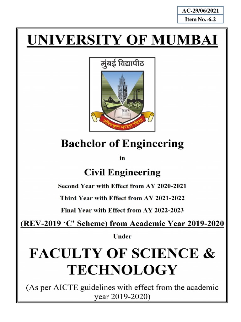 CL VI Sem Syllabus Mumbai-University PDF | PDF | Sewage Treatment ...