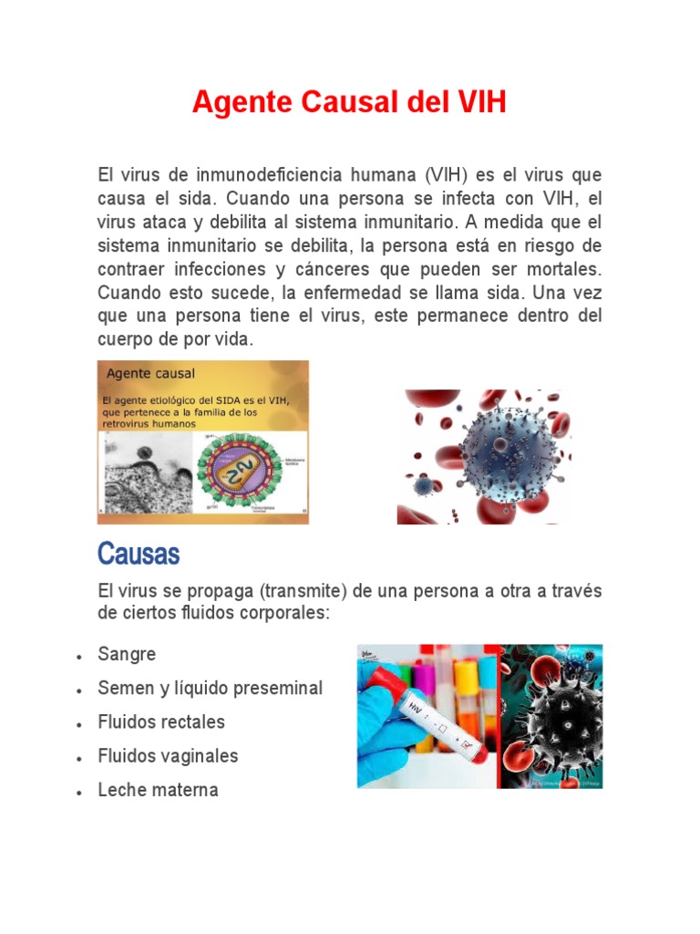 Agente Causal Del VIH | PDF | VIH | VIH / SIDA