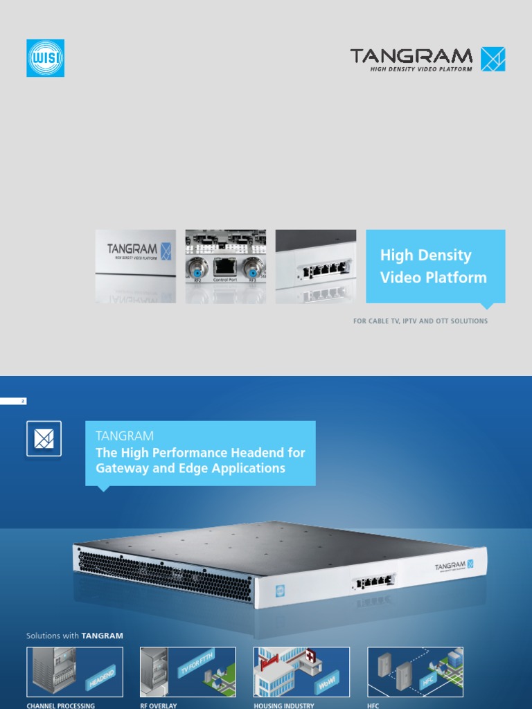 High-Density Video Platform Provides Advanced DVB Stream Processing and ...