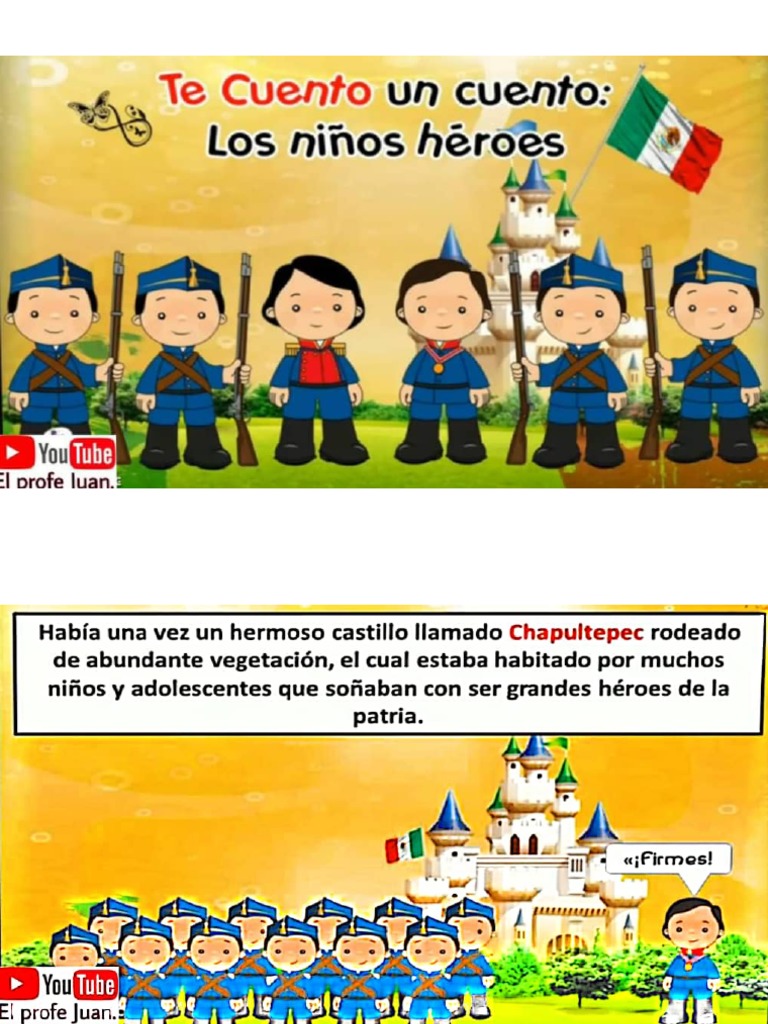 Cuento Niños Héroes | PDF