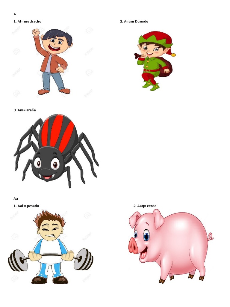 Abecedario 3 Imagenes | PDF