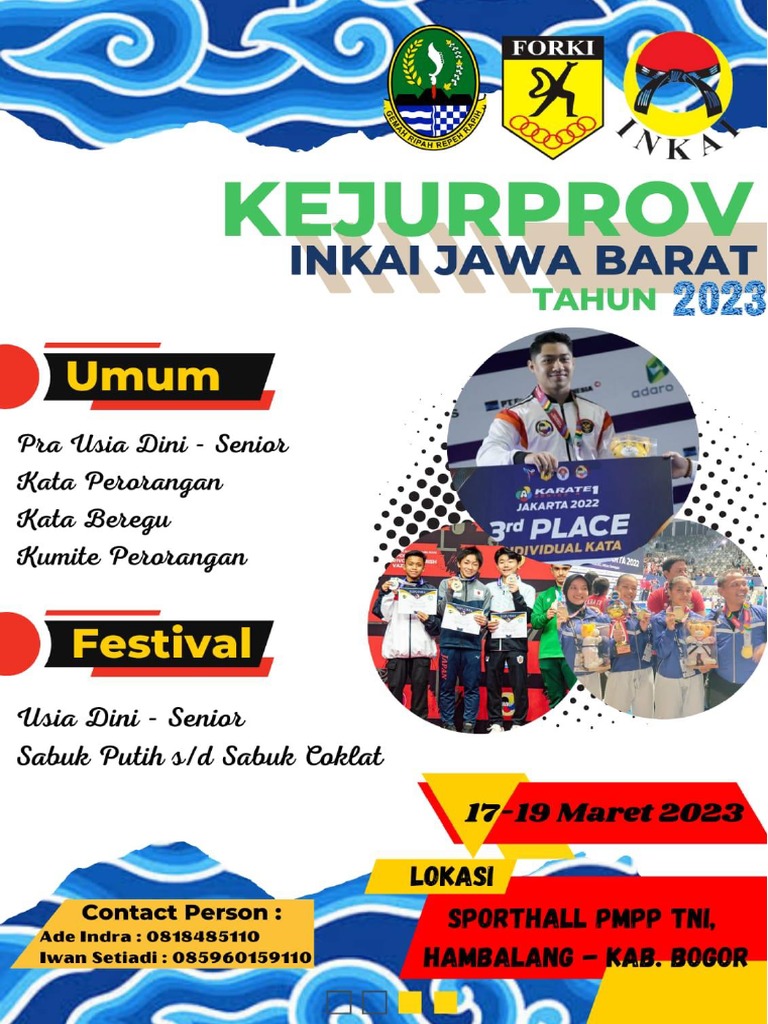 Proposal Kejurprov Inkai Jabar 2023 PDF | PDF