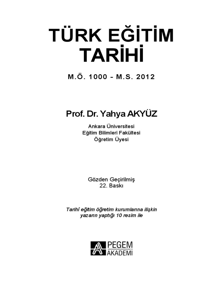 Turk_egitim_tarihi | PDF