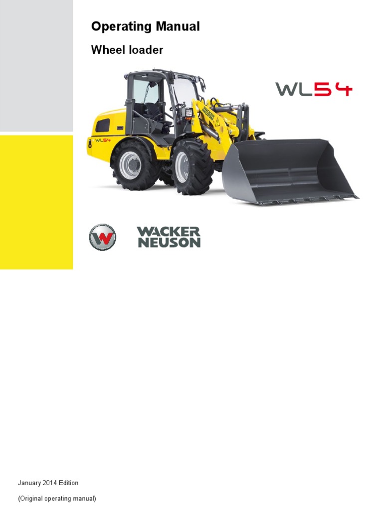 OM WL54 en Jan14 1000306686 PDF | PDF | Switch | Elevator