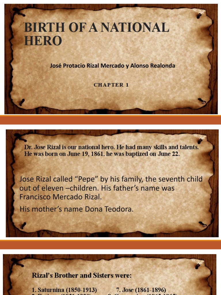 José Rizal: Birth and Family Background | PDF | Social Science