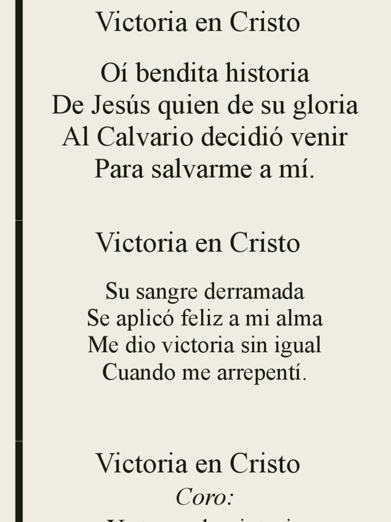 Victoria en Cristo | PDF