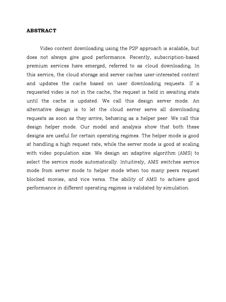 Adaptive Cloud Downloading Pdf