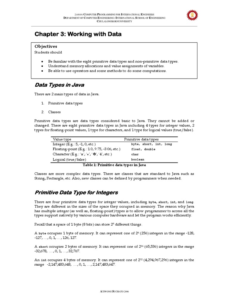 03 Data Types Pdf Data Type Trigonometric Functions