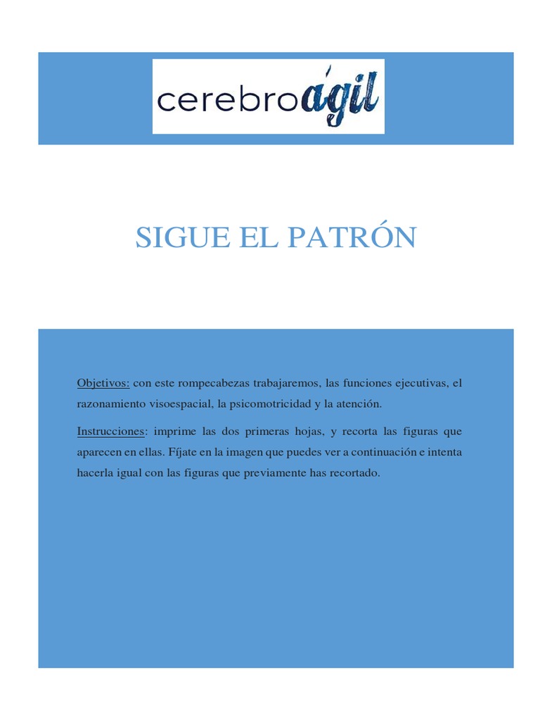 10º-SIGUE-EL-PATRÓN-juego-imprimible | PDF