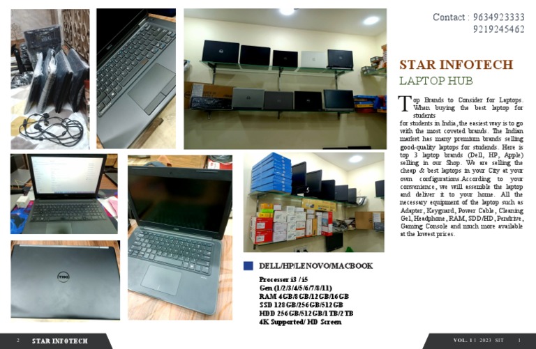Catalog-Template-Star Infotech Mohammad Tanveer | PDF | Laptop | Mobile ...