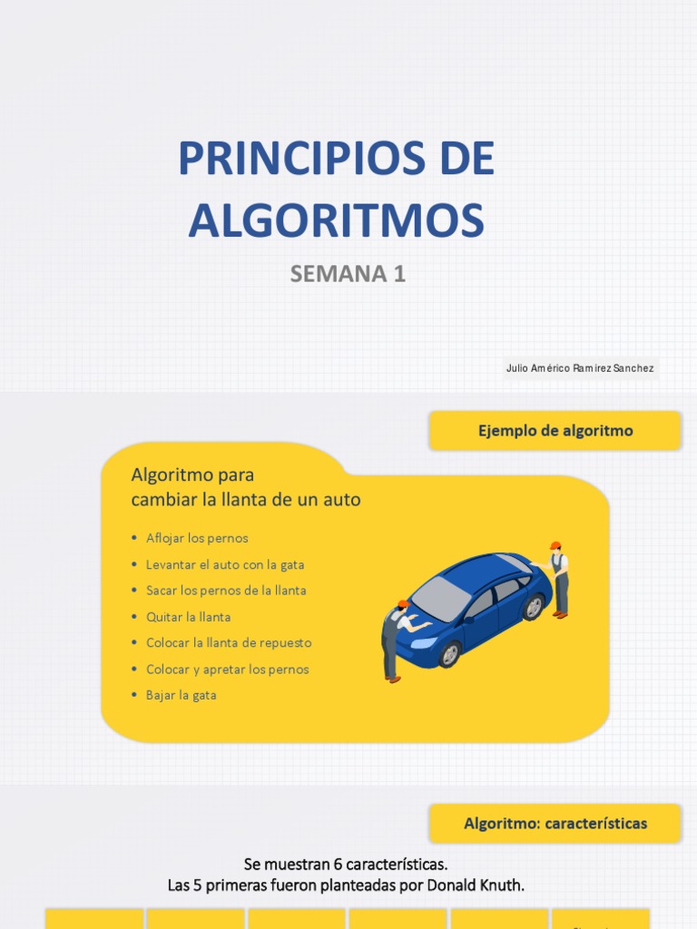 Estructura y Ejemplos de Algoritmos | PDF | Algoritmos | Lenguaje de ...